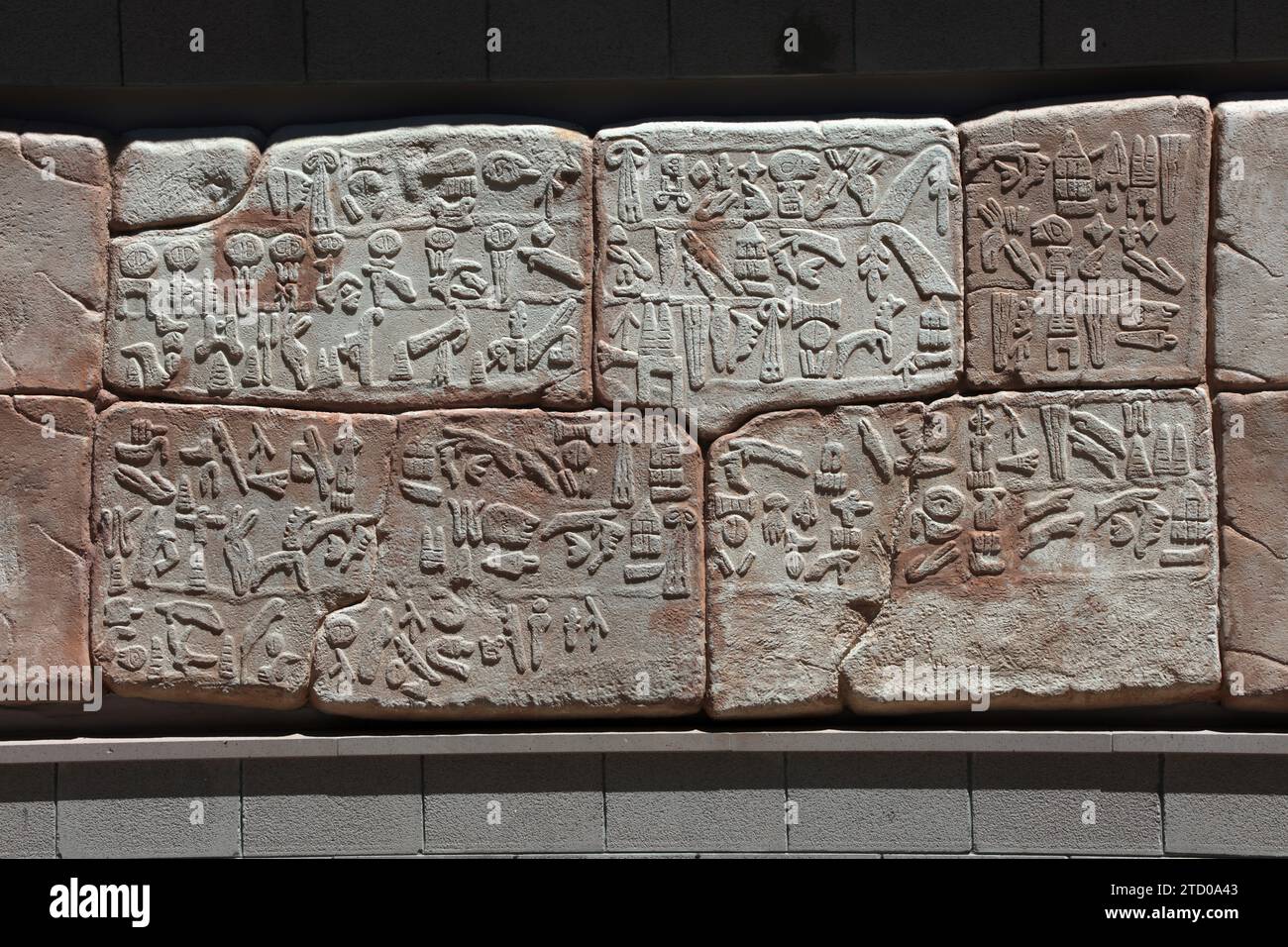 The ancient city of Hattusa is located in the Bogazkale district of ...