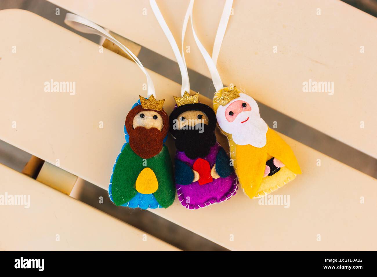 Christmas composition of three wise men Melchior, Caspar, Balthazar on ...