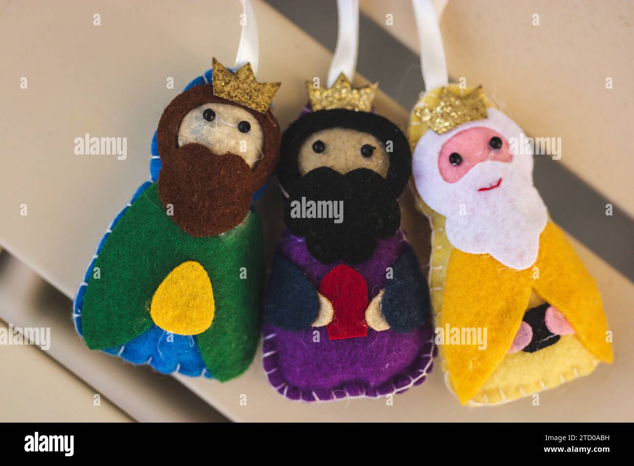 Christmas composition of three wise men Melchior, Caspar, Balthazar on ...