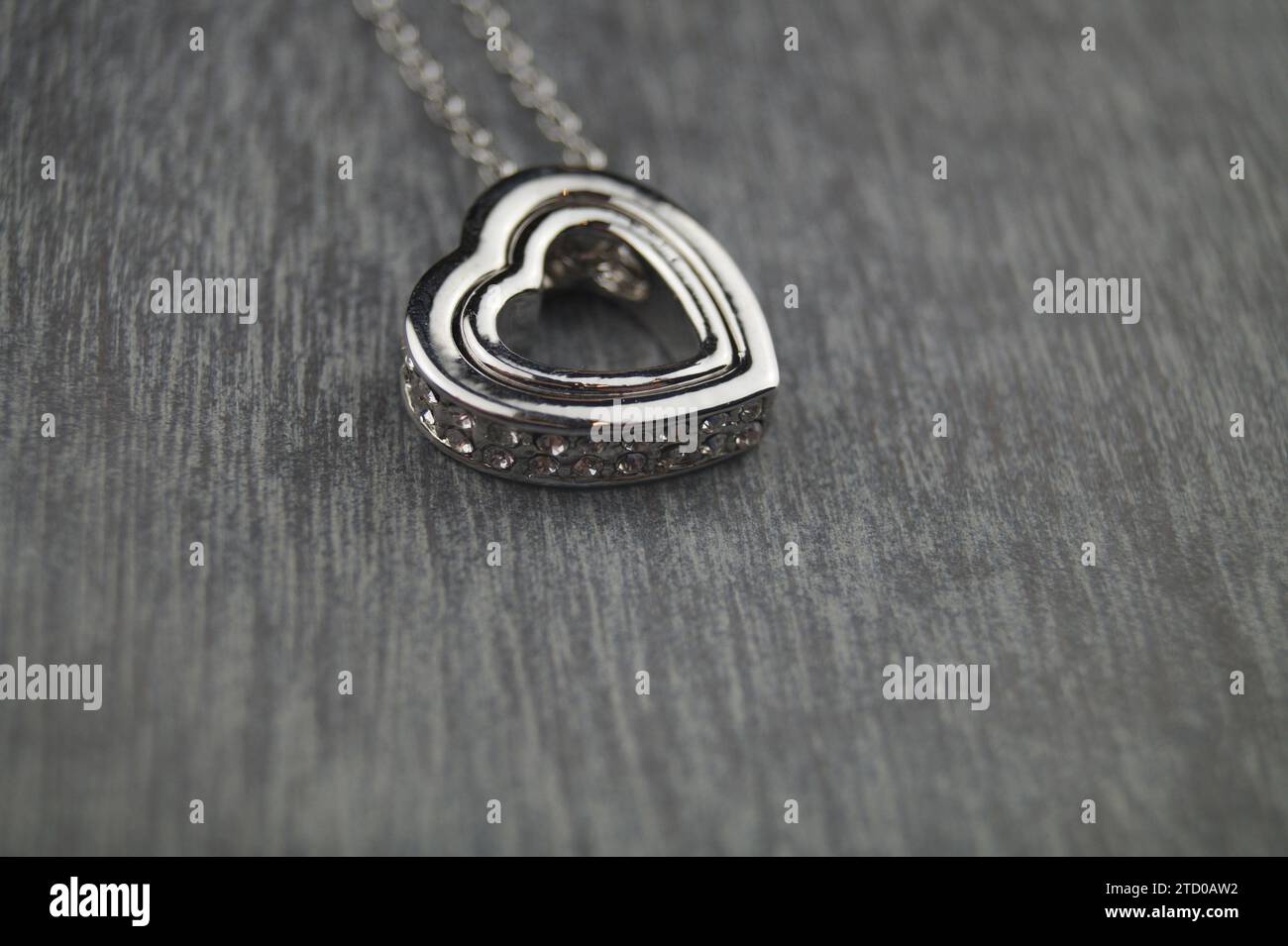 Silver heart hi-res stock photography and images - Alamy