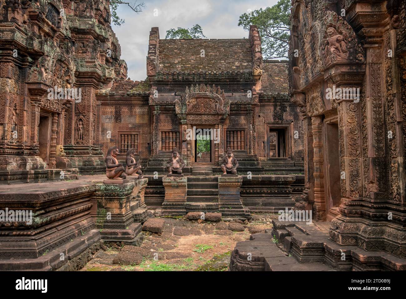 Banteay Srei Temple, part of Cambodia's iconic Angkor complex ...