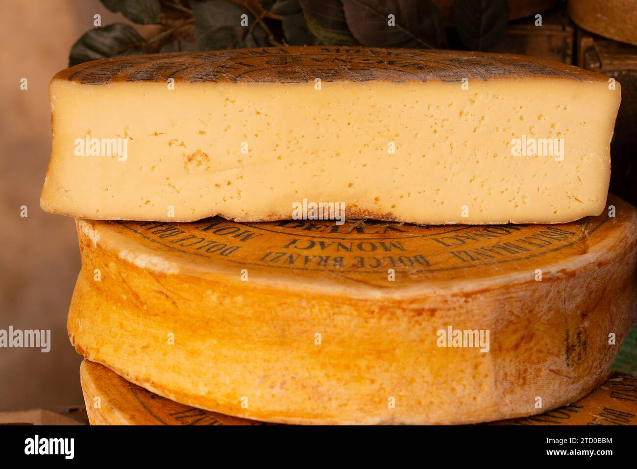 Branzi cheese hi-res stock photography and images - Alamy