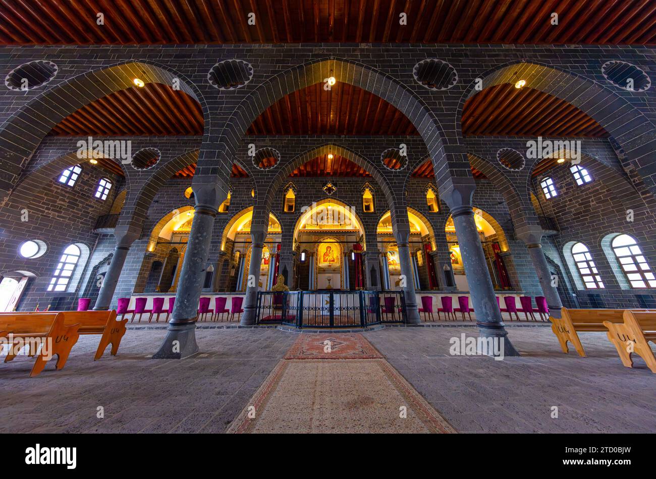 DIYARBAKIR, TURKEY, 09 OCTOBER 2023: he Surp Giragos Armenian Church or ...