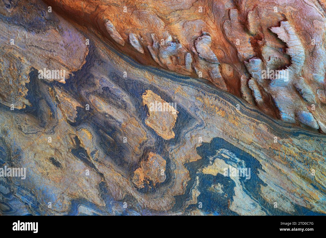 Vibrant blend of textures hi-res stock photography and images - Alamy
