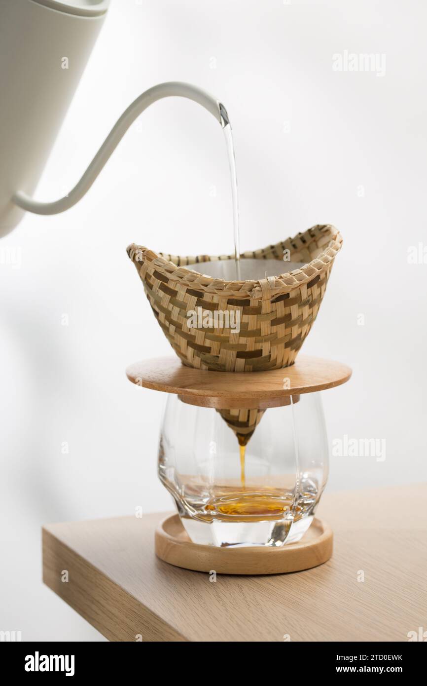 Hot water poured instant coffee hi-res stock photography and images - Alamy