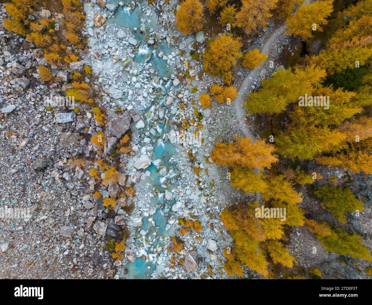 Aerial view captures forest ablaze hi-res stock photography and images ...