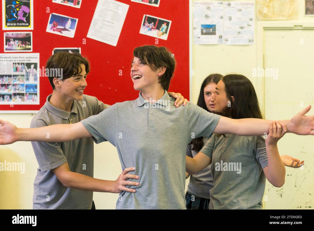 Drama class school hi-res stock photography and images - Alamy