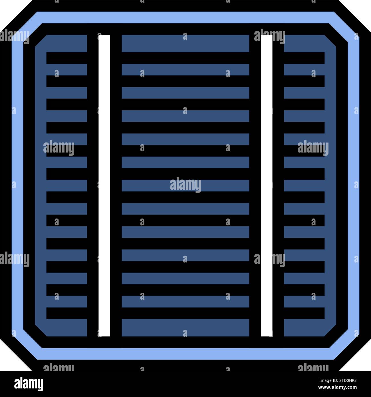 photovoltaic cells solar panel color icon vector illustration Stock ...