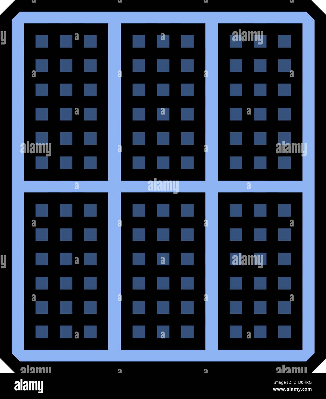 Solar array nature Cut Out Stock Images & Pictures - Alamy