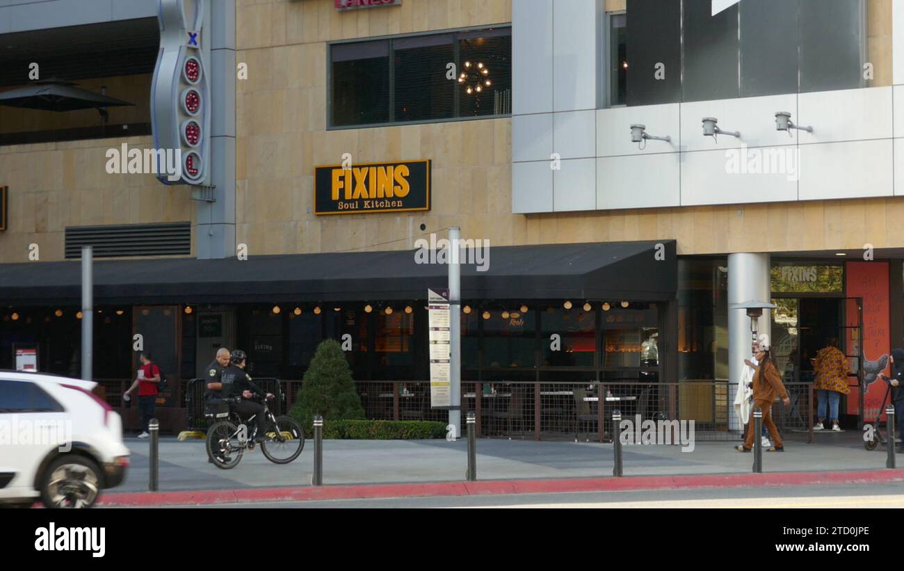 Los Angeles, California, USA 13th December 2023 Fixins Soul Kitchen ...