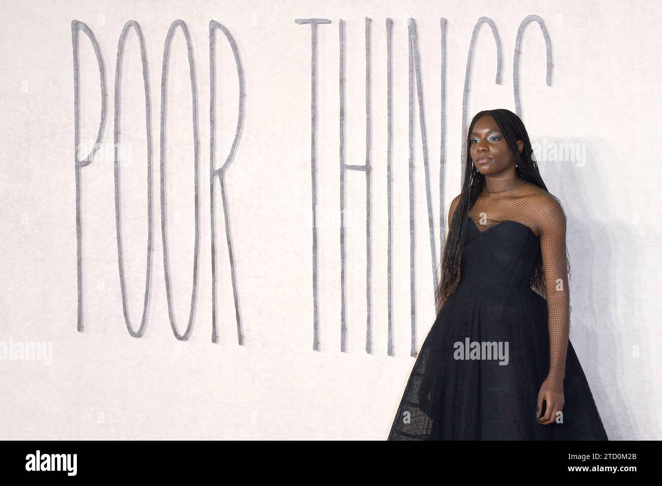 Suzy Bemba beim Gala-Screening des Kinofilms Poor Things im Barbican ...