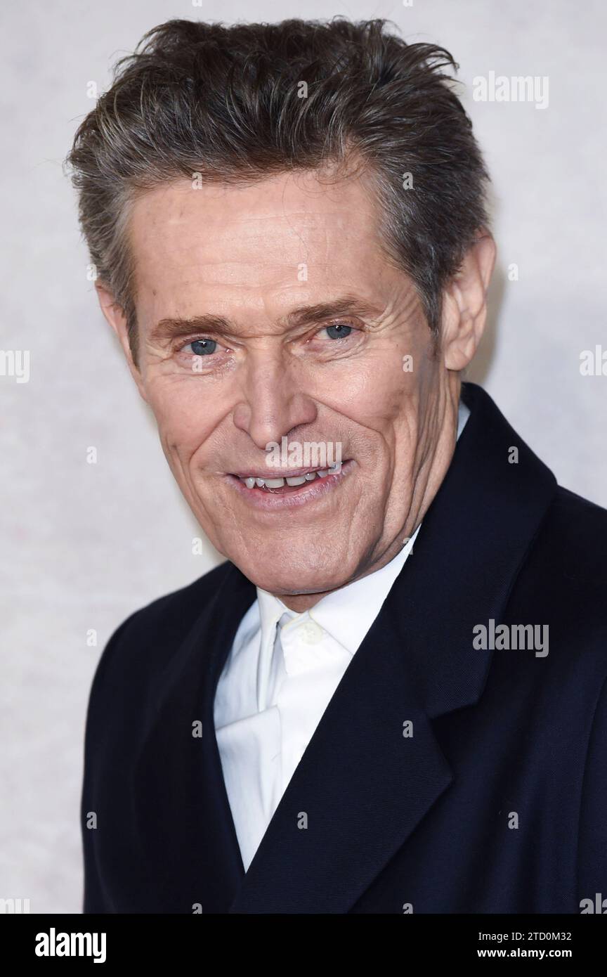 Willem Dafoe beim Gala-Screening des Kinofilms Poor Things im Barbican Centre. London, 14.12. ...