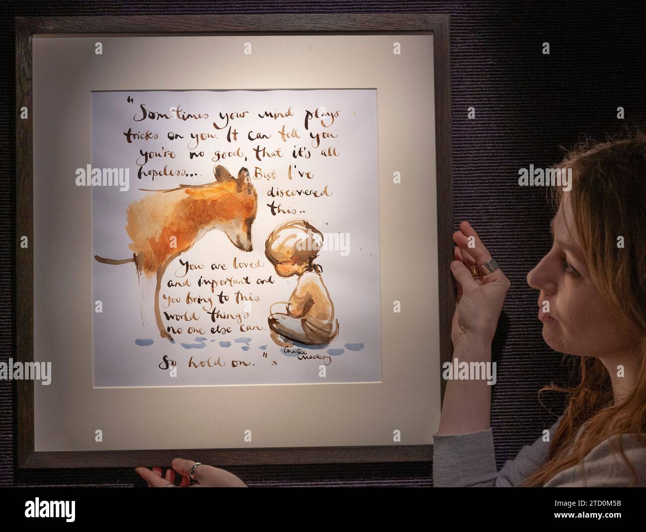 London, UK. 15th Dec, 2023. Bonhams sale preview of Original Works by ...