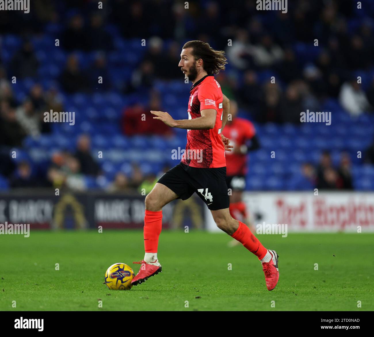 Ivan Sunjic of Birmingham City in action. EFL Skybet championship match ...