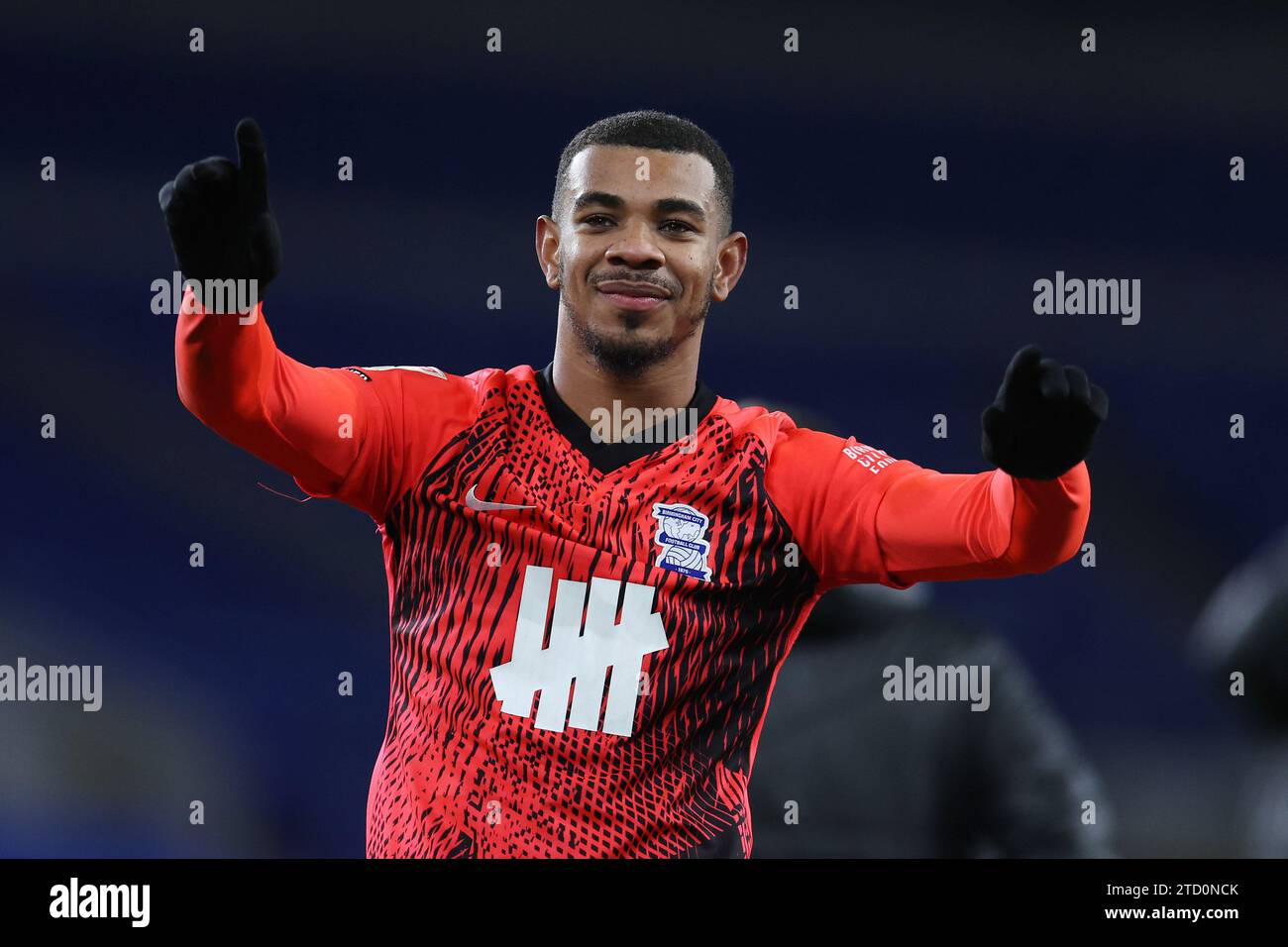 Juninho Bacuna of Birmingham City celebrates after the match. EFL ...