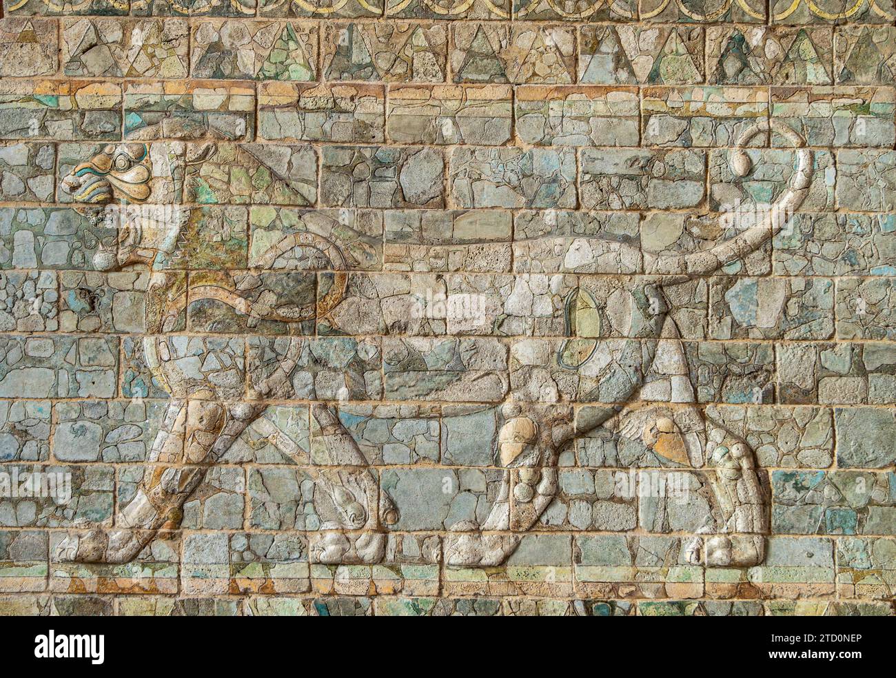 Lion frieze from the palace of Darius I in Near Eastern Antiquities ...
