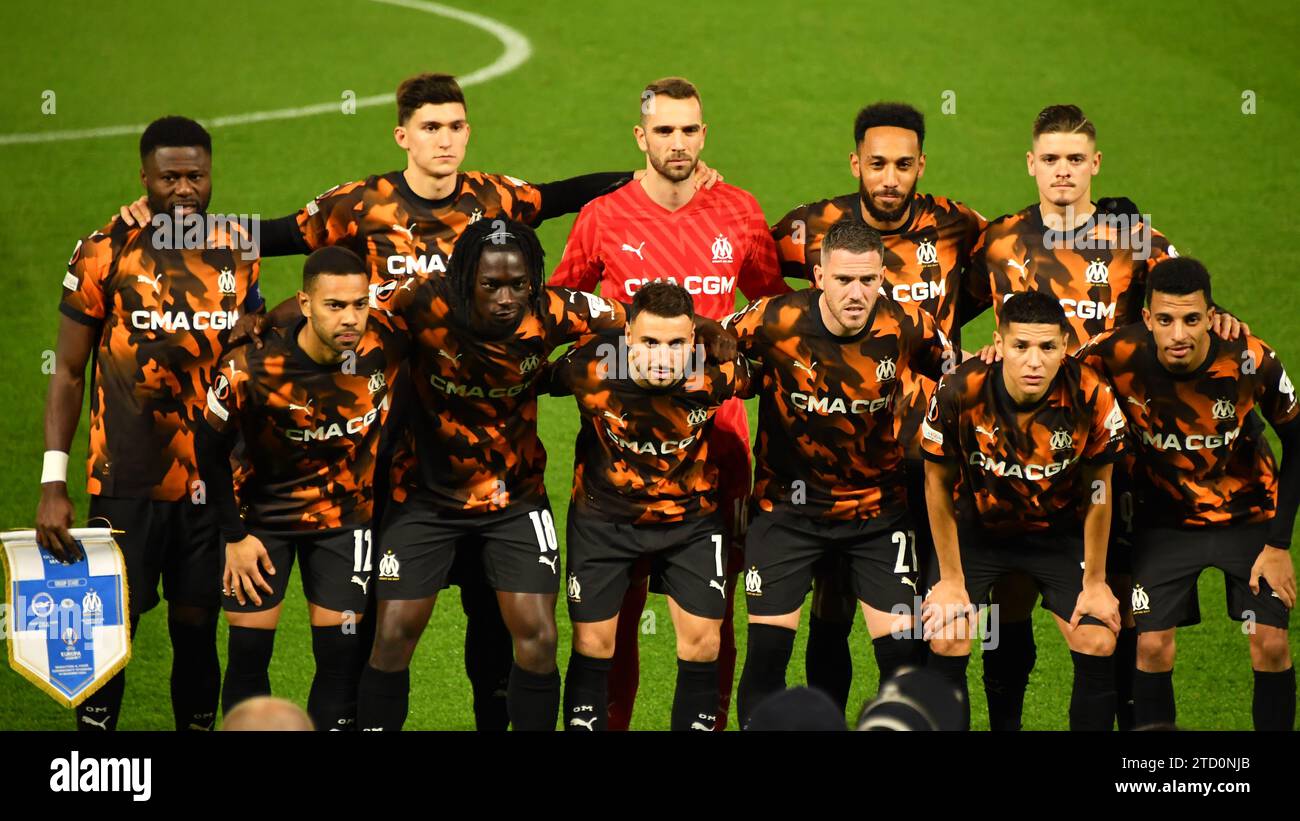 Brighton, UK, 14th December 2023. Brighton versus Marseille. Olympique ...