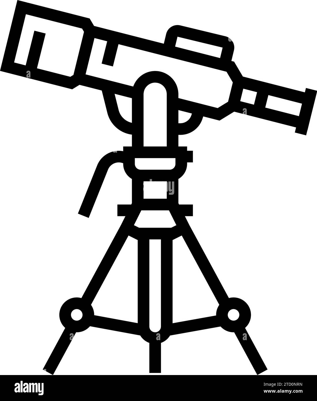 telescope space exploration line icon vector illustration Stock Vector ... telescope space exploration line icon vector illustration Stock Vector ...