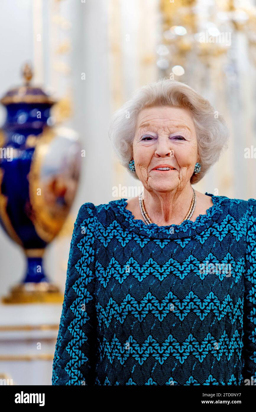 Princess Beatrix of The Netherlands at Palace Noordeinde in The Hague ...