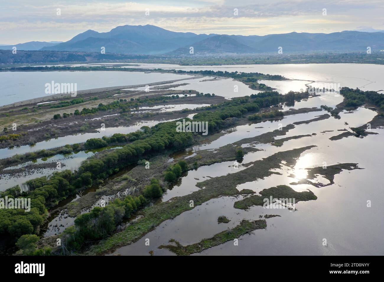Lagune, Lagunen, Sumpfgebiet, Feuchtgebiet, Sümpfe, Naturreservat Kune ...