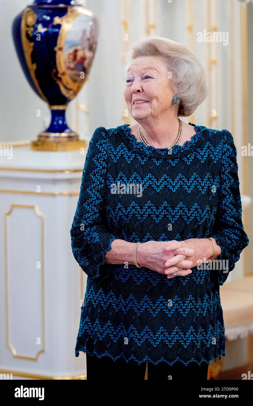Princess Beatrix of The Netherlands at Palace Noordeinde in The Hague ...