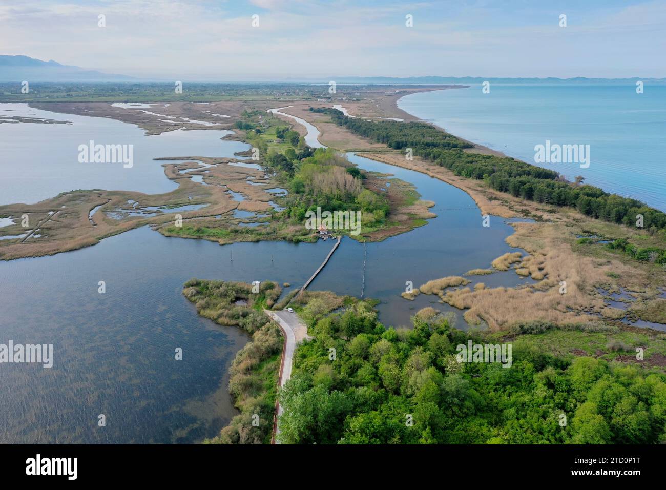 Lagune, Lagunen, Sumpfgebiet, Feuchtgebiet, Sümpfe, Naturreservat Kune ...