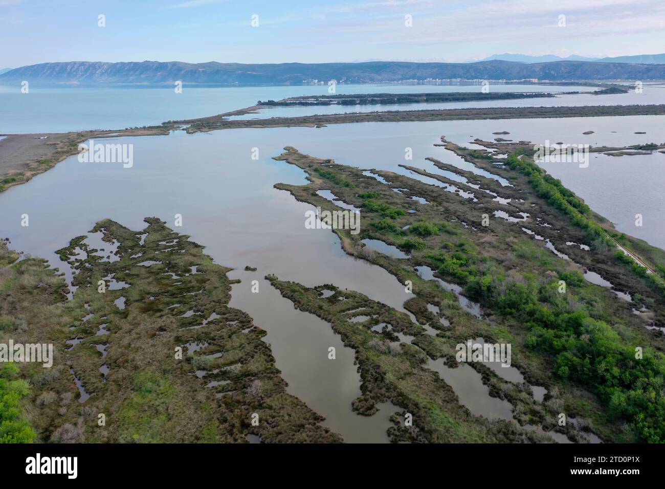 Lagune, Lagunen, Sumpfgebiet, Feuchtgebiet, Sümpfe, Naturreservat Kune ...