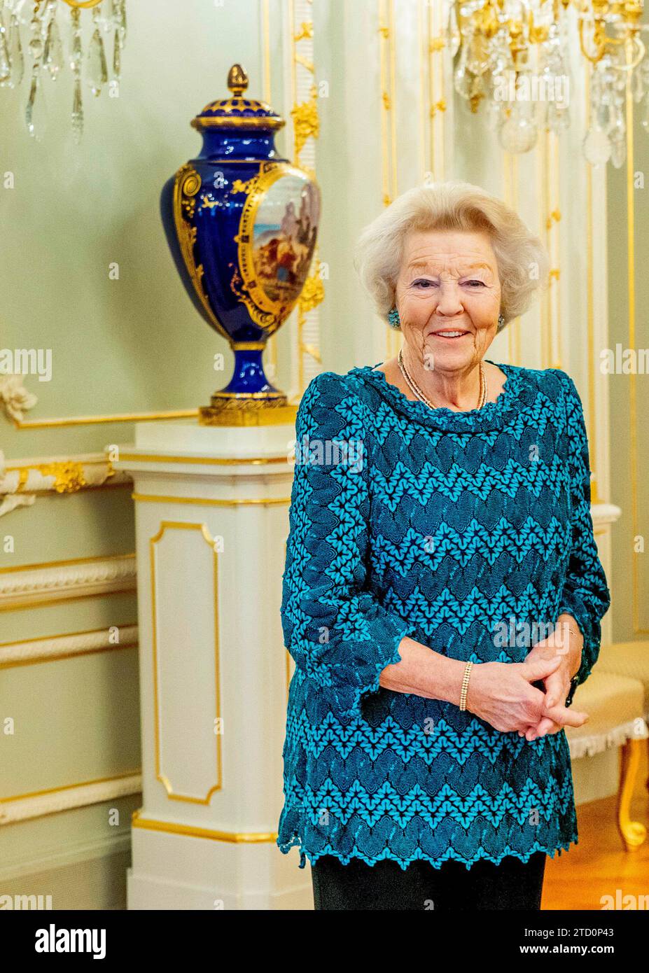 Princess Beatrix of The Netherlands at Palace Noordeinde in The Hague ...