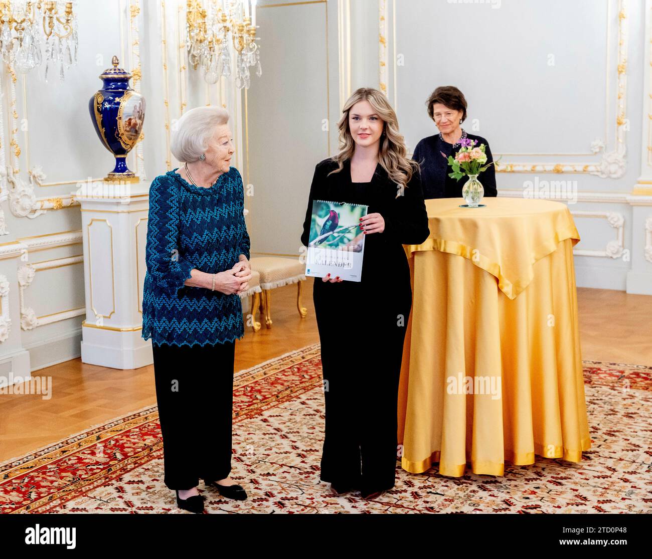 Princess Beatrix of The Netherlands at Palace Noordeinde in The Hague ...