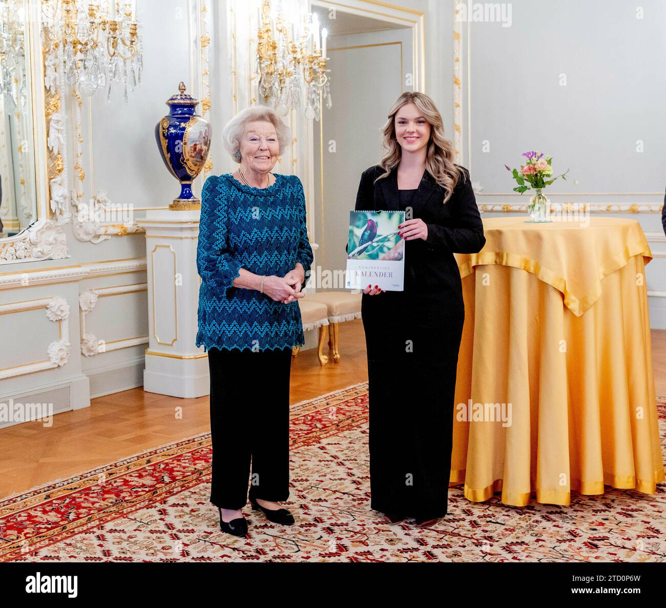 Princess Beatrix of The Netherlands at Palace Noordeinde in The Hague ...