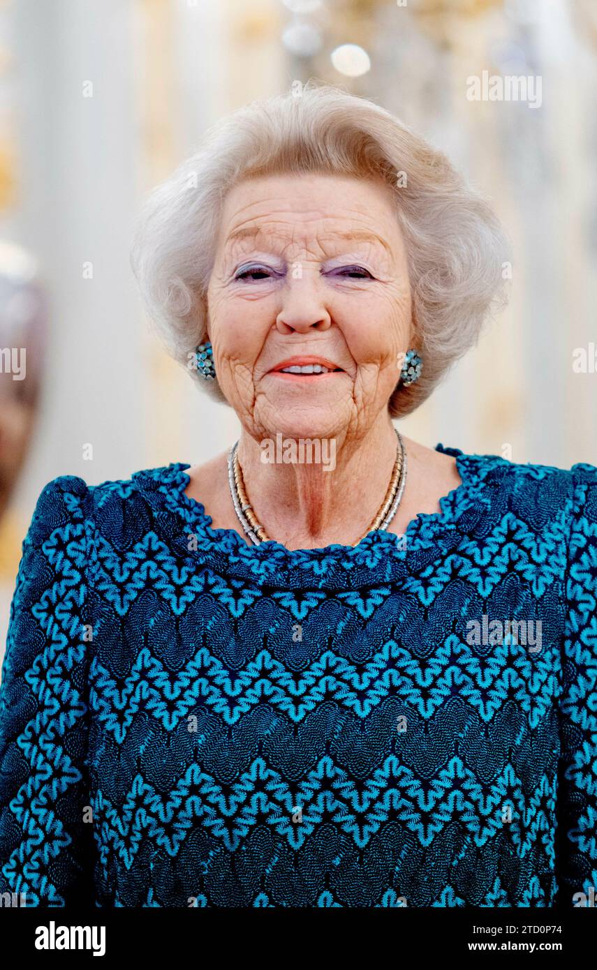 Princess Beatrix of The Netherlands at Palace Noordeinde in The Hague ...