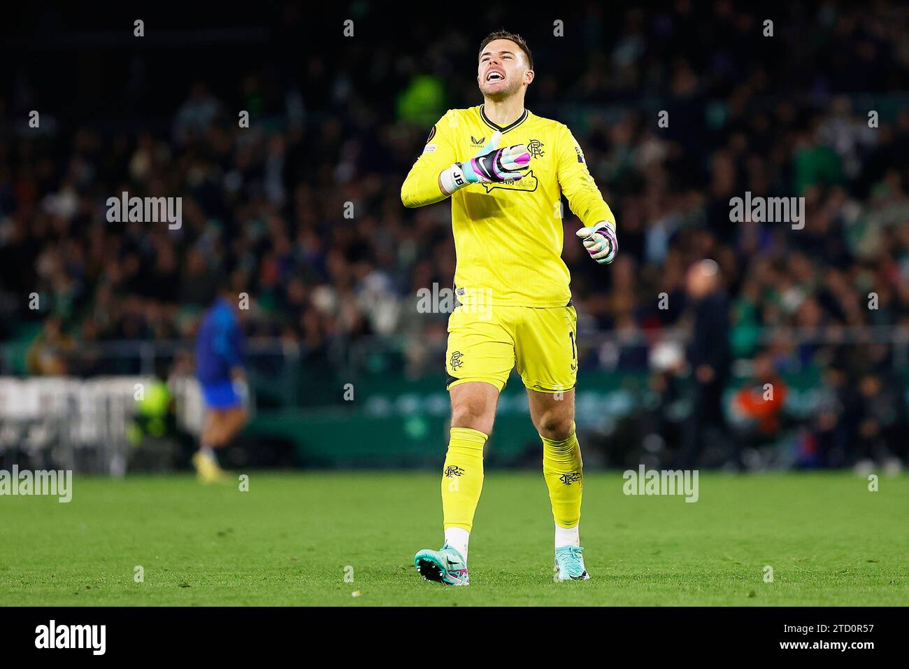 Seville, Spain. 14th December 2023. Goalkeeper Jack Butland (1) of ...