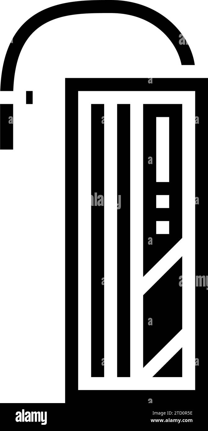 graphene battery glyph icon vector illustration Stock Vector Image ...