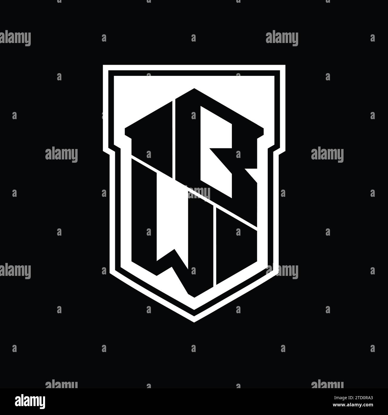 Bw gaming letters hi-res stock photography and images - Alamy