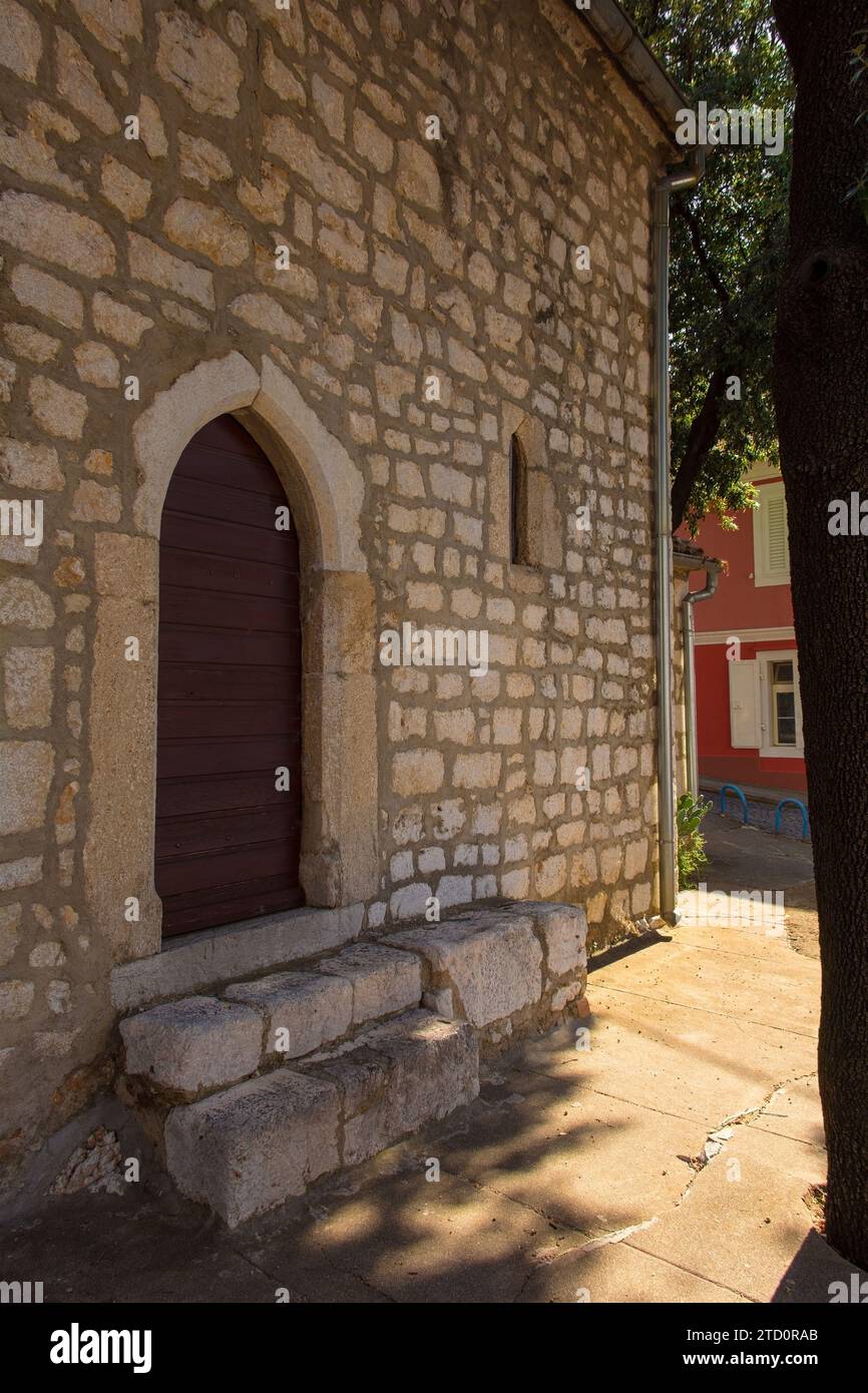 The gothic 15th century Church of the Holy Trinity in the Stari Grad ...