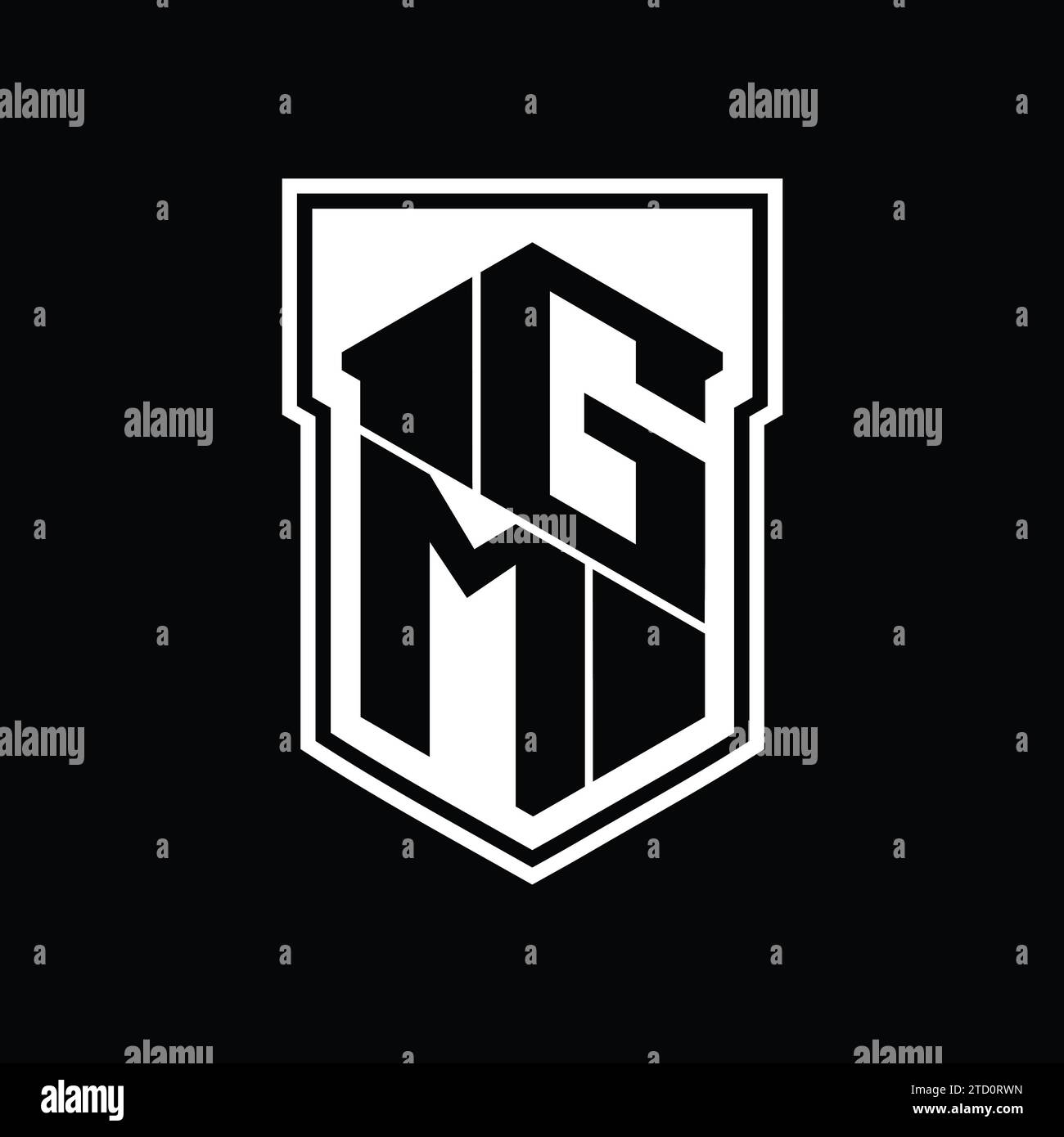 Letter gm logo hi-res stock photography and images - Alamy