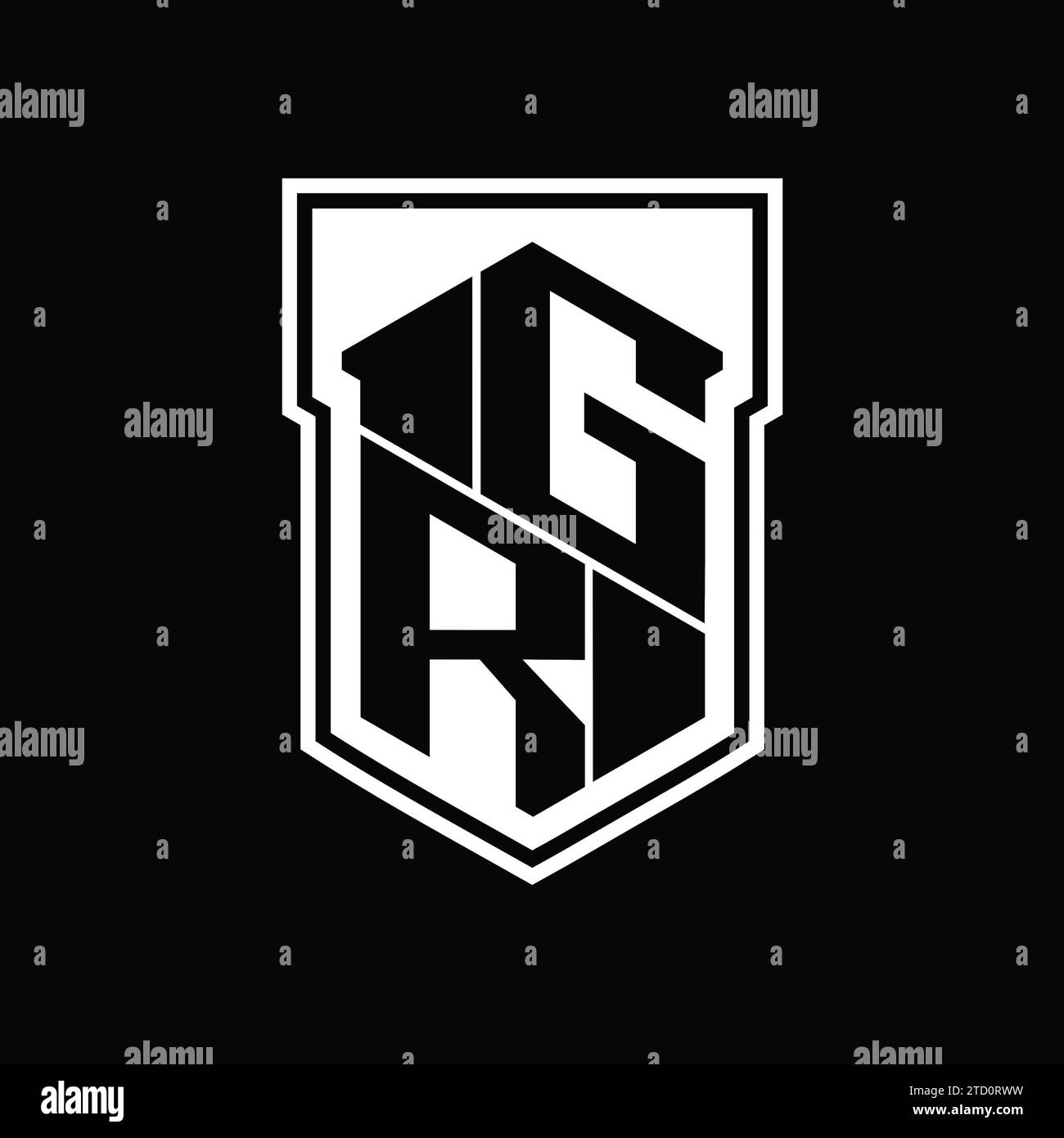 Gr gaming logo hi-res stock photography and images - Alamy
