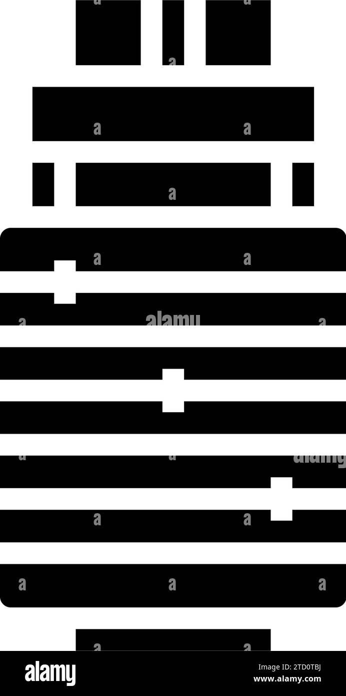 superconducting magnets glyph icon vector illustration Stock Vector ...