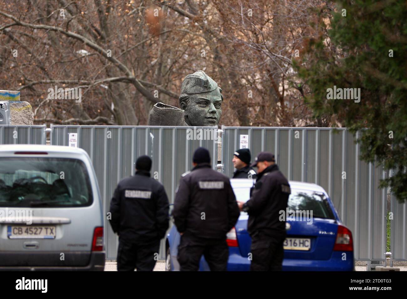 Sofia, Bulgaria - 15 December, 2023: Monument to the Soviet Army is ...