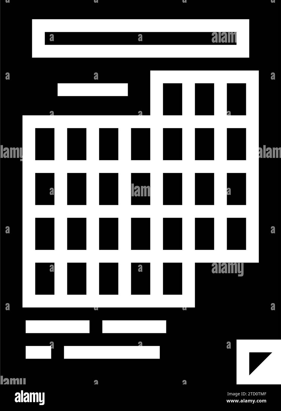 Check list document calendar Black and White Stock Photos & Images - Alamy