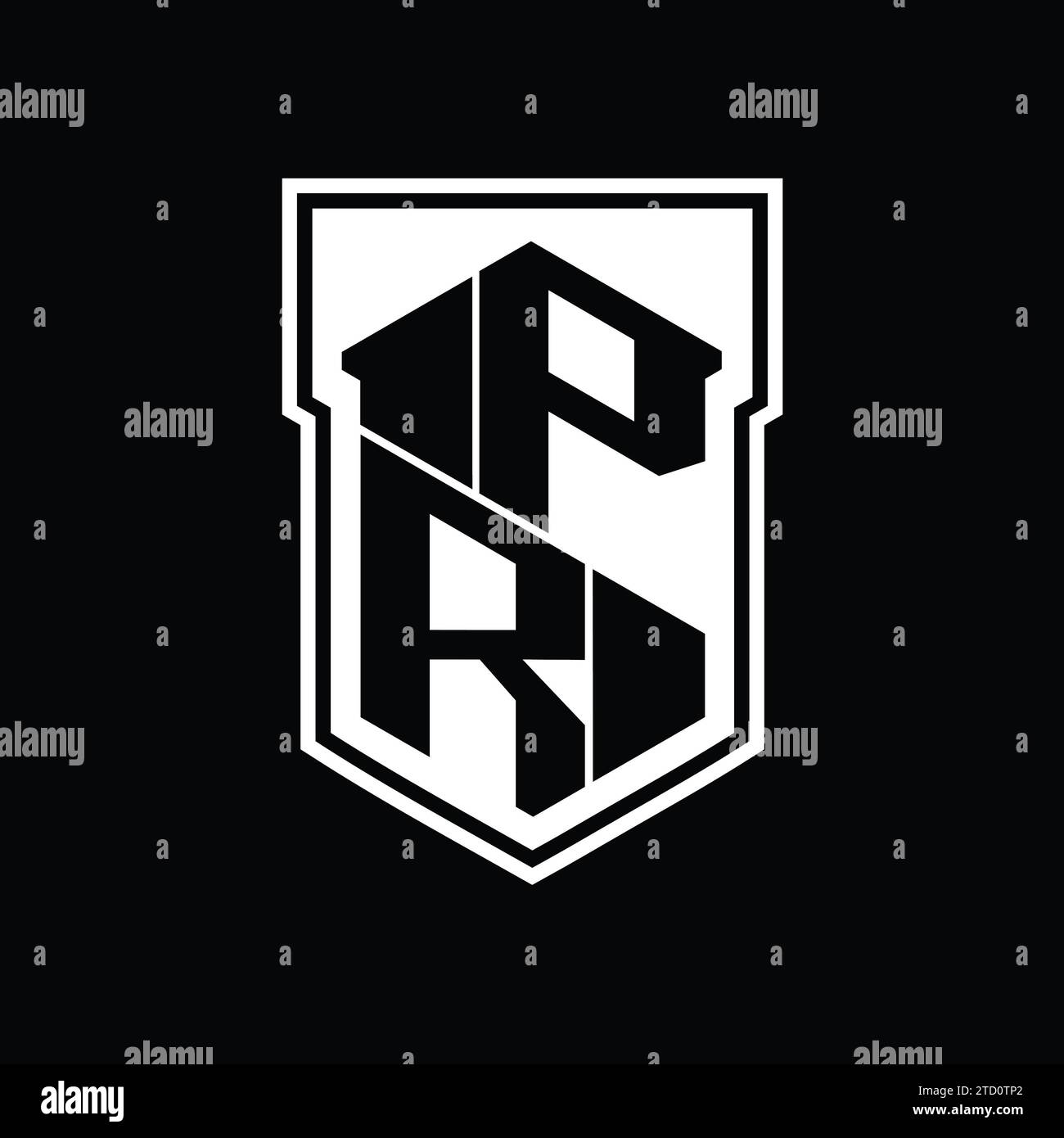 Pr logotype hi-res stock photography and images - Alamy