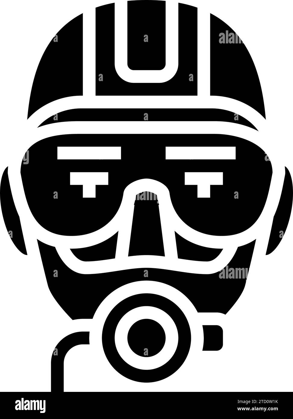 Scuba diving glyph icon Stock Vector Images - Alamy