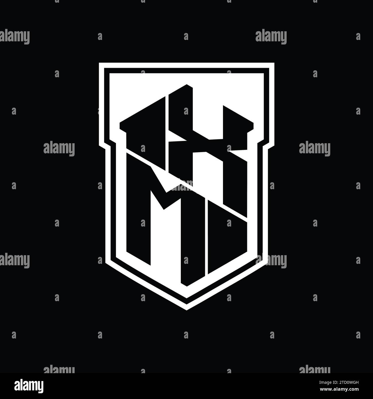 Xm gaming logo hi-res stock photography and images - Alamy