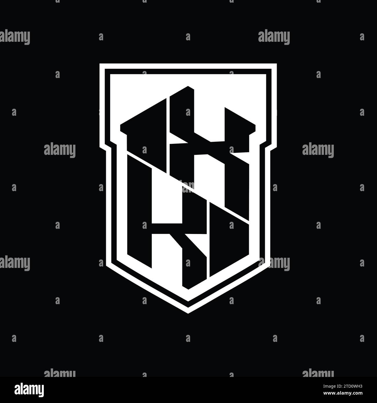 Xk gaming logo hi-res stock photography and images - Alamy