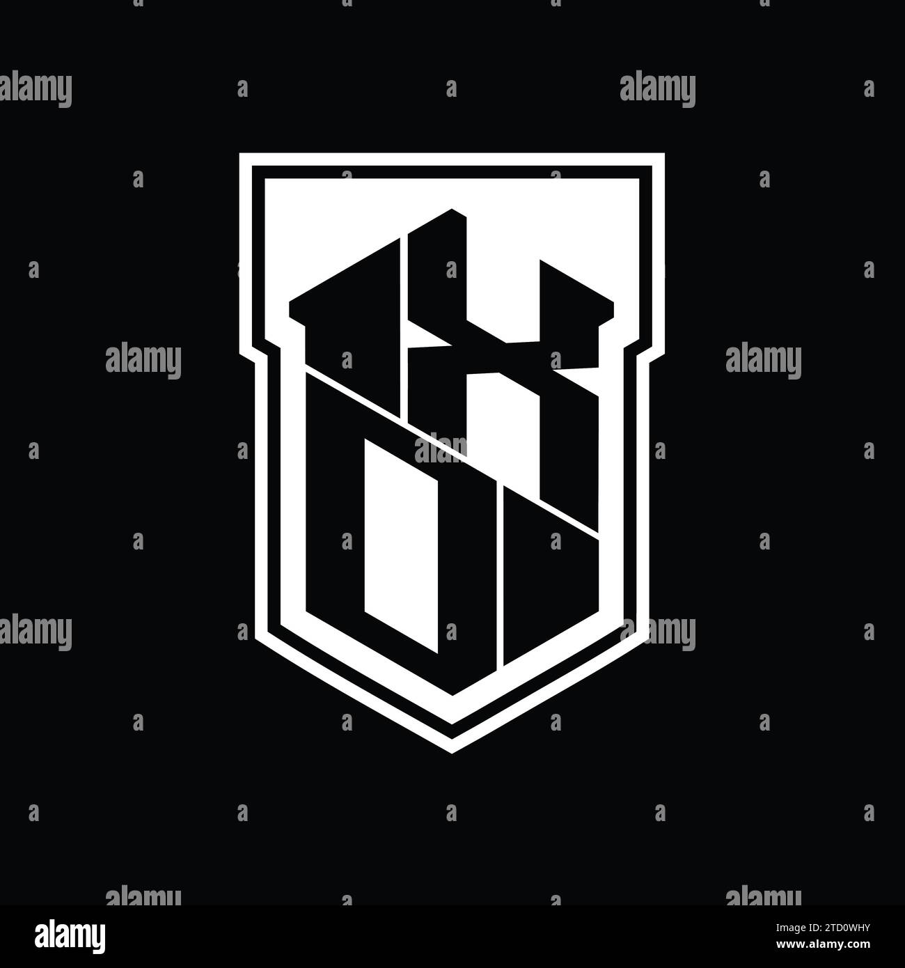 Xd gaming logo hi-res stock photography and images - Alamy