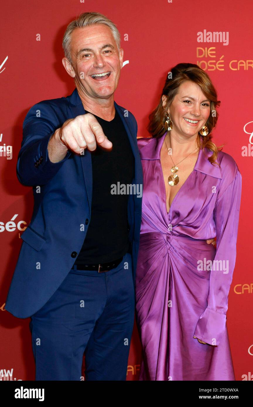 Robert Lohr und Luise Bähr bei der 29. JosÃ Carreras Gala 2023 in der ...