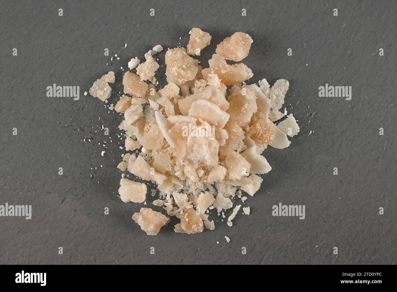 Crack, a type of drug obtained through chemical processes from cocaine ...