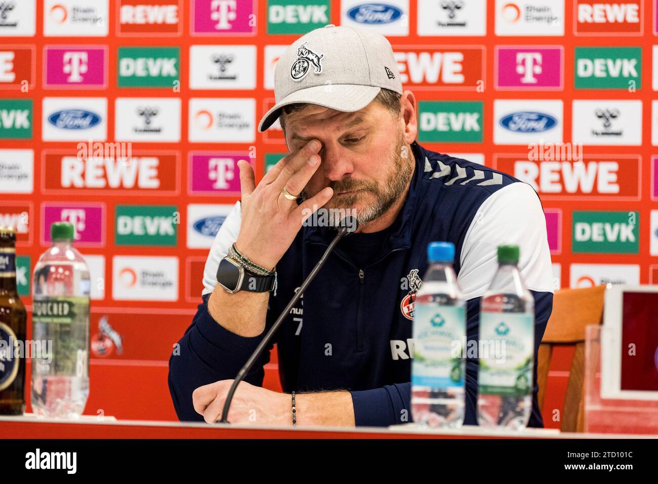 Steffen Baumgart (Trainer 1. FC K?ln) Pressekonferenz 1. FC K?ln ...