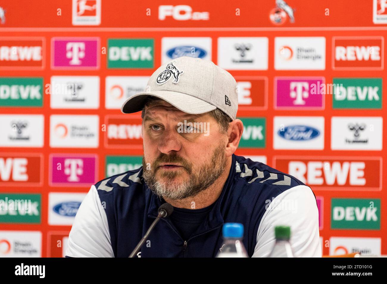 Steffen Baumgart (Trainer 1. FC K?ln) Pressekonferenz 1. FC K?ln ...