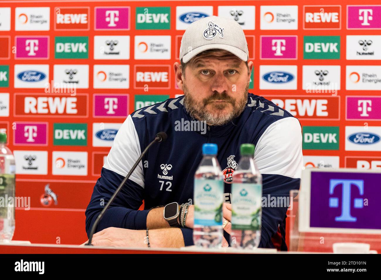 Steffen Baumgart (Trainer 1. FC K?ln) Pressekonferenz 1. FC K?ln ...